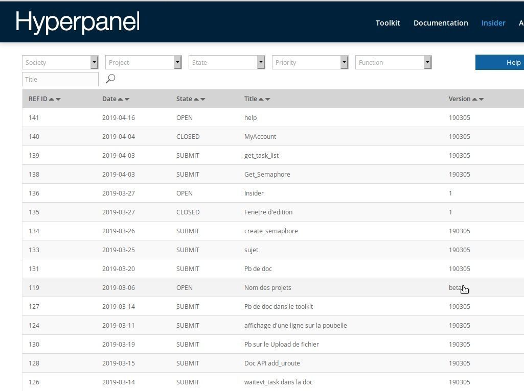 Hyperpanel | Insider - The Hyperpanel help center forum